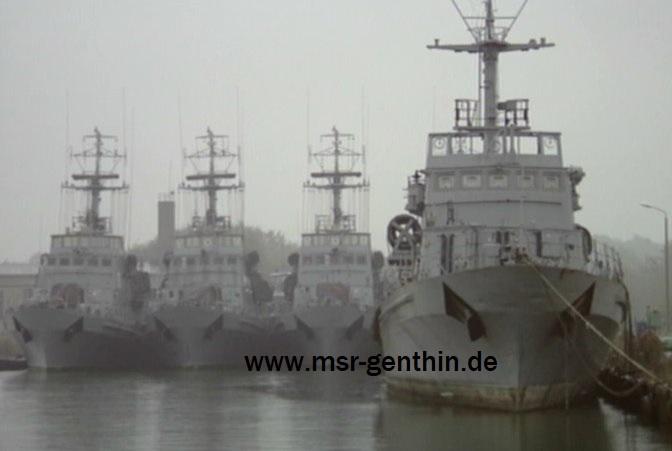 MSR-Genthin, MSR-lang, Kondor-II-Klasse, Minensucher Volksmarine ...