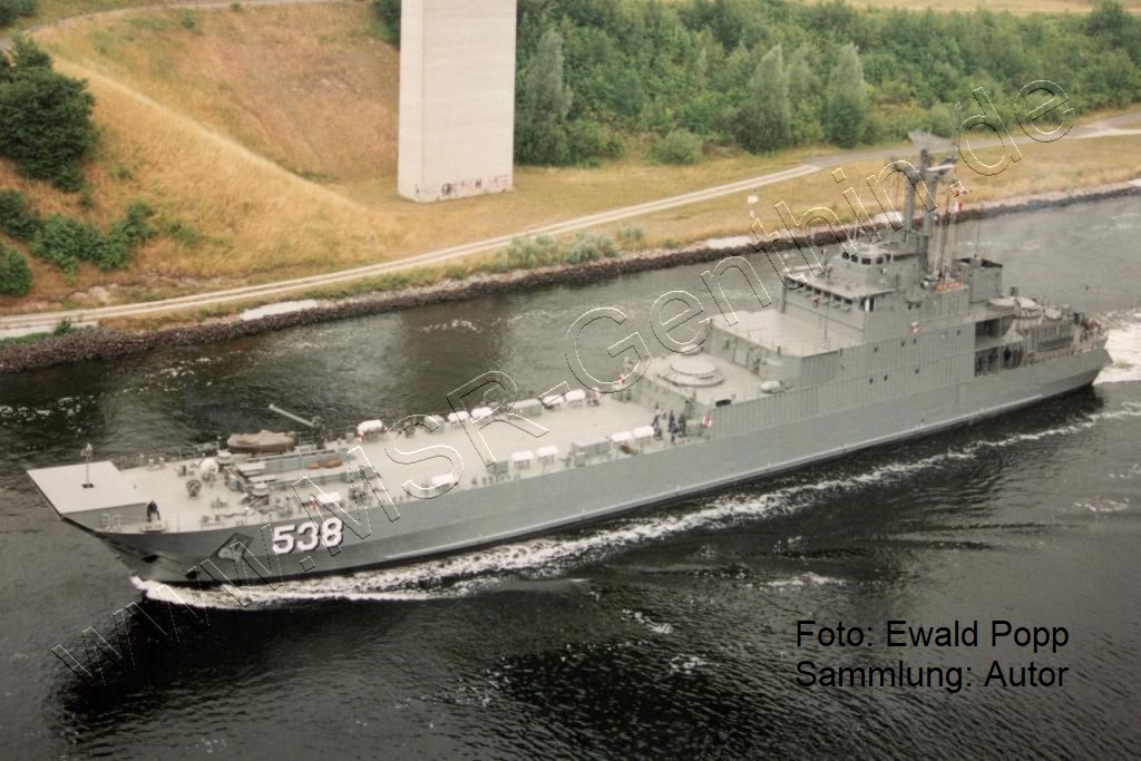 MSR-Genthin, MSR-lang, Kondor-II-Klasse, Minensucher Volksmarine ...